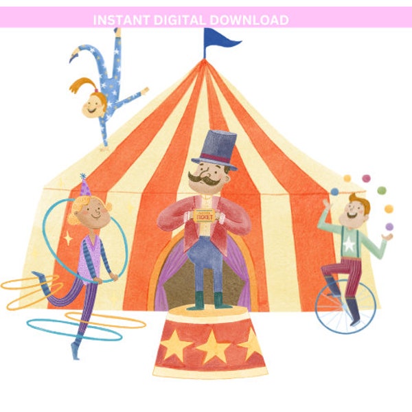 Circus Ring Leader Png - Etsy