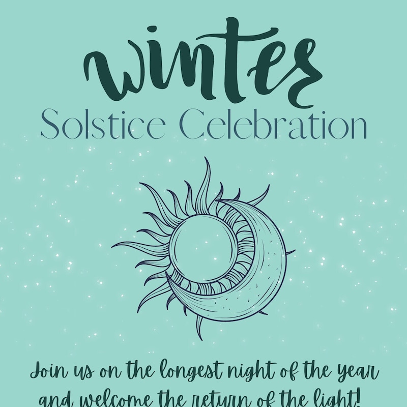 Winter Solstice Cards - Etsy
