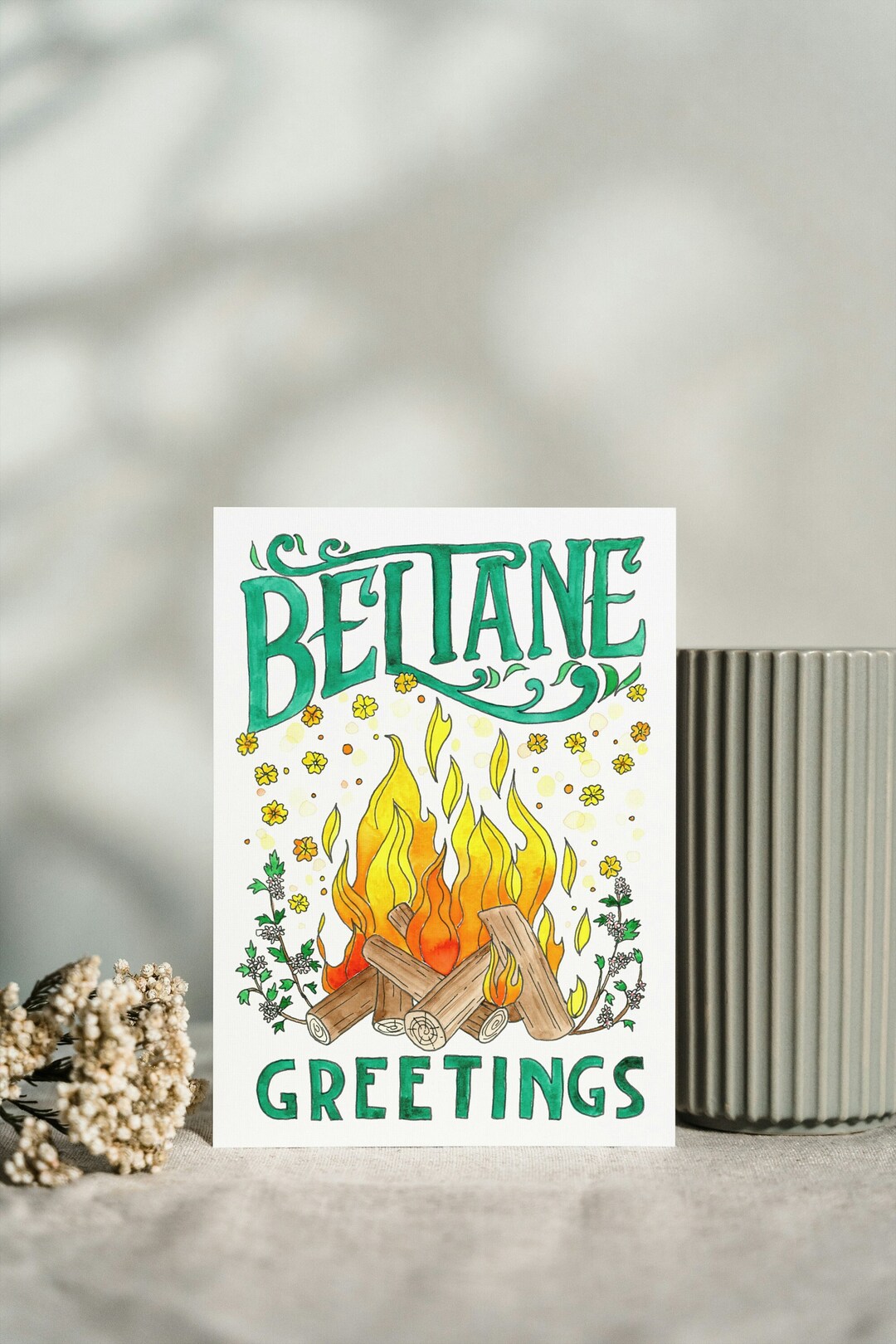 Beltane Greeting Card, Digital Download - Etsy
