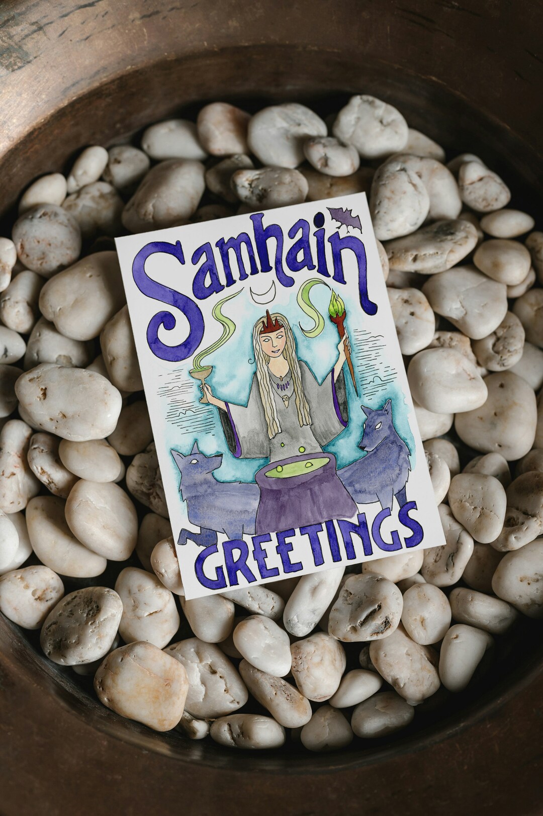 Samhain Greeting Card, Digital Download - Etsy
