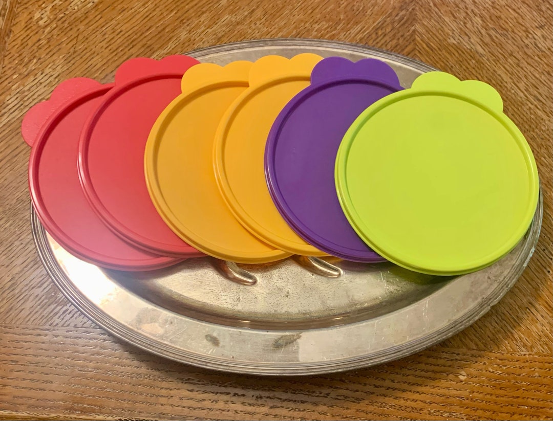 Tupperware Butterfly Tab Replacement Lids Seals (2541D) Red, Orang ...