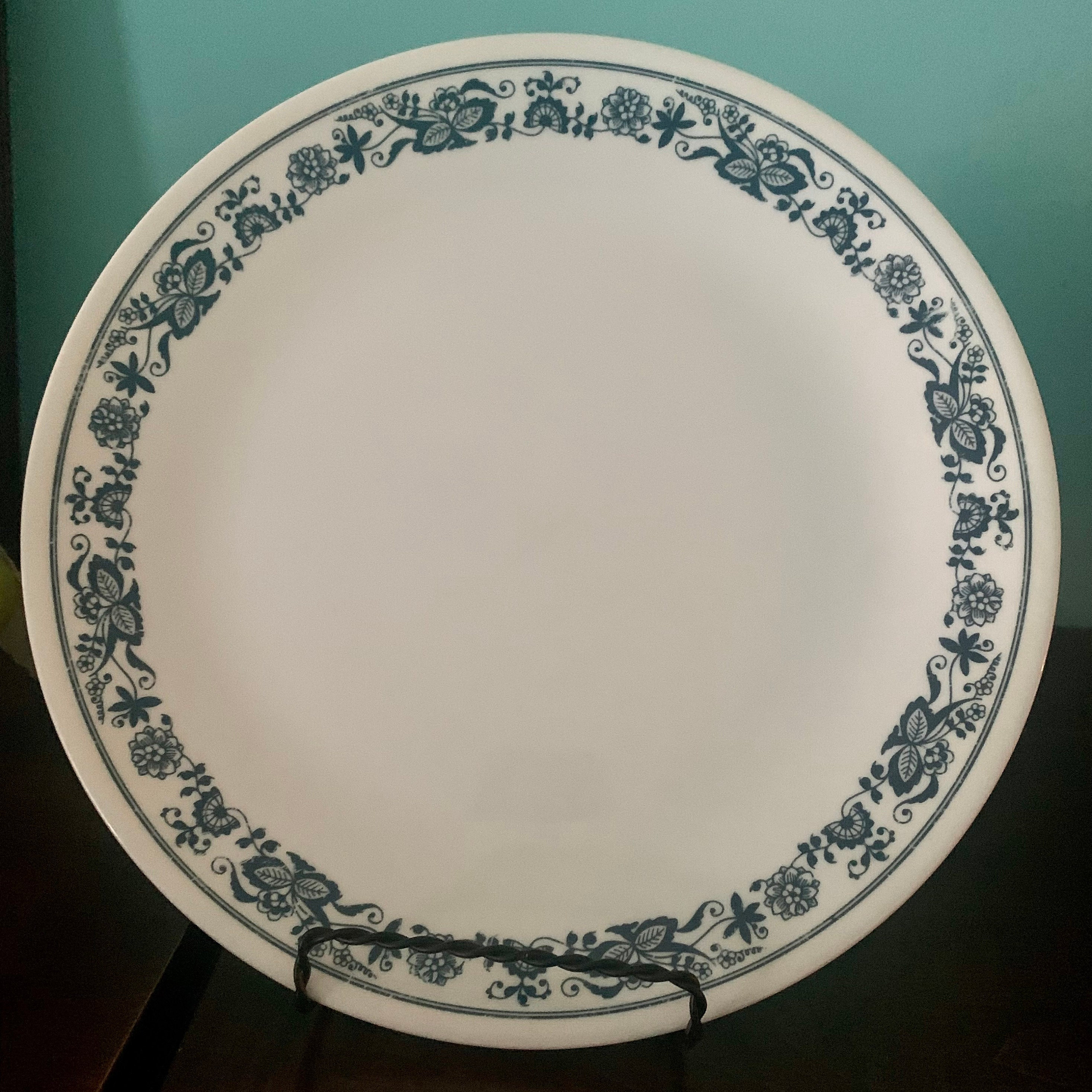 Vintage Corelle by Corning "old Town Blue" Dinner Plate - Etsy