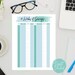 Printable Savings Tracker: Blue DIY Budget Planner (digital Download ...