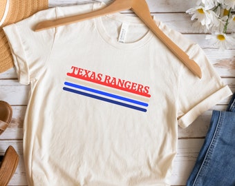 Rangers Baseball Shirt, Retro Texas Baseball Tee, Rangers Shirt, Dallas ...