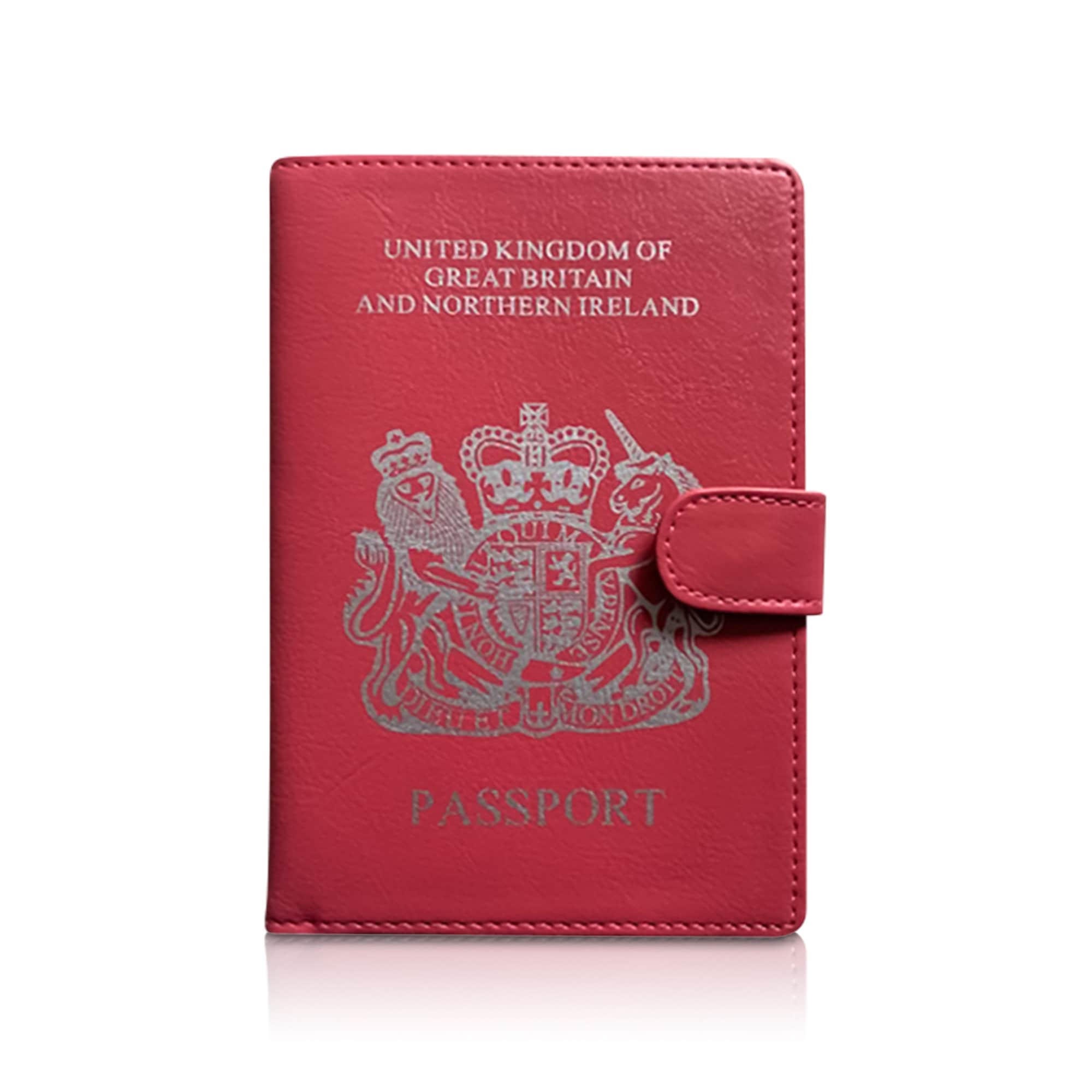 Passport Wallet Leather Travel Document Cover Card ID Holder Protecter ...
