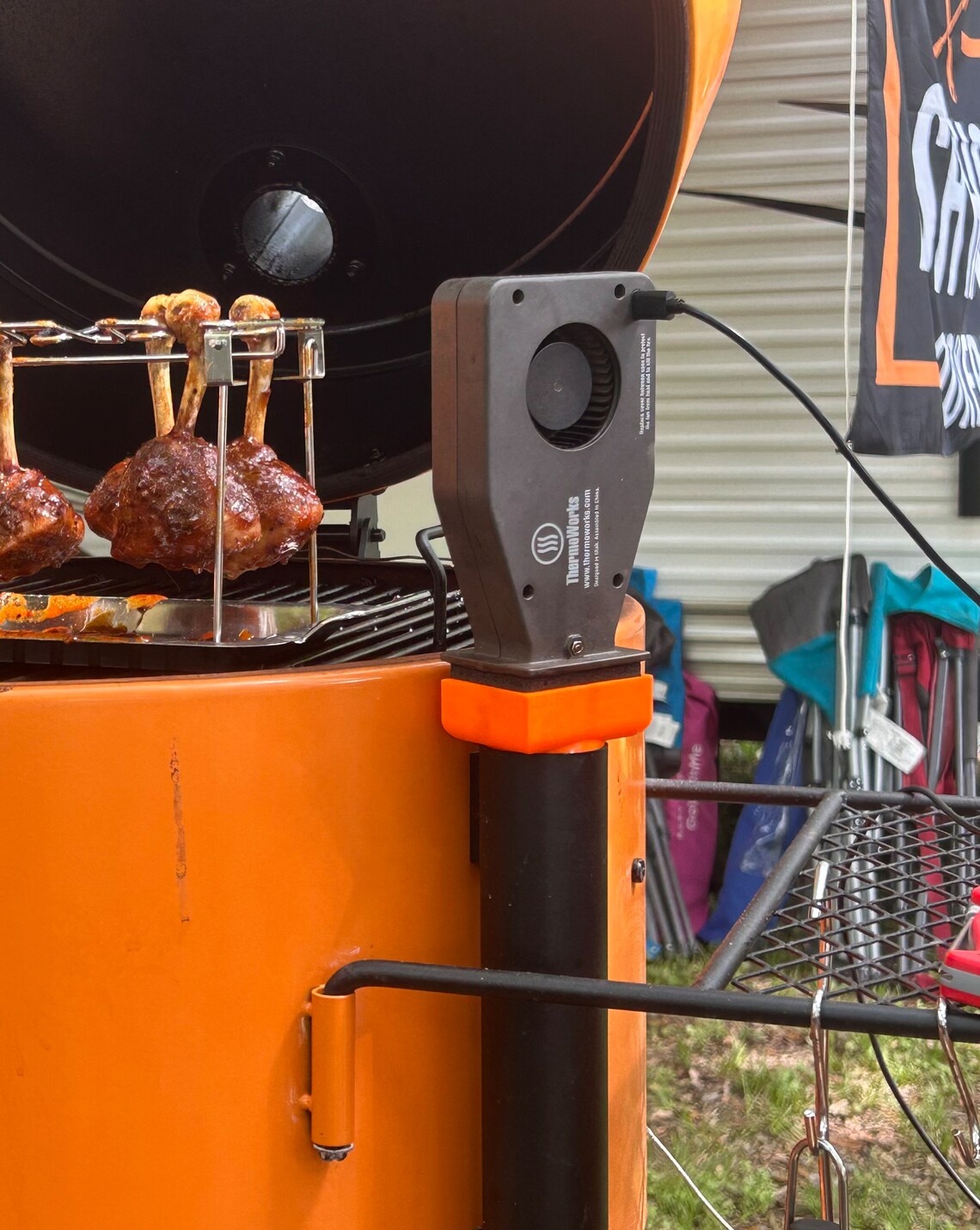 Oklahoma Joe’s Bronco / Bronco Pro Thermoworks Billows Adapter - Etsy