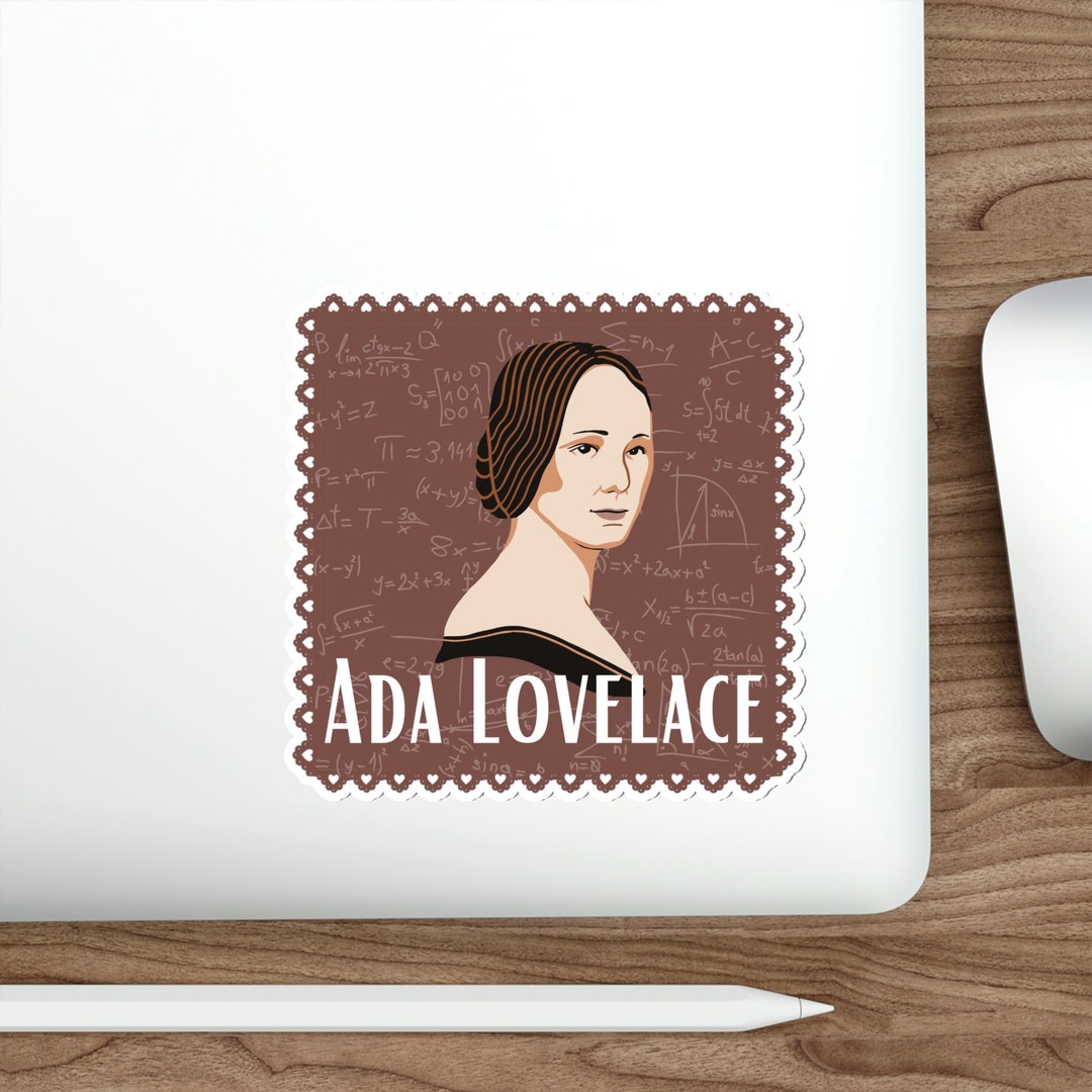 Ada Lovelace Die-cut Sticker, International Women's Day Decal, Feminist ...
