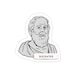 Socrates Die-cut Sticker, Comic Book Style, Ancient Greece, Greek ...