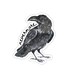 Edgar Allan Poe the Raven Nevermore Die-cut Stickers, American ...