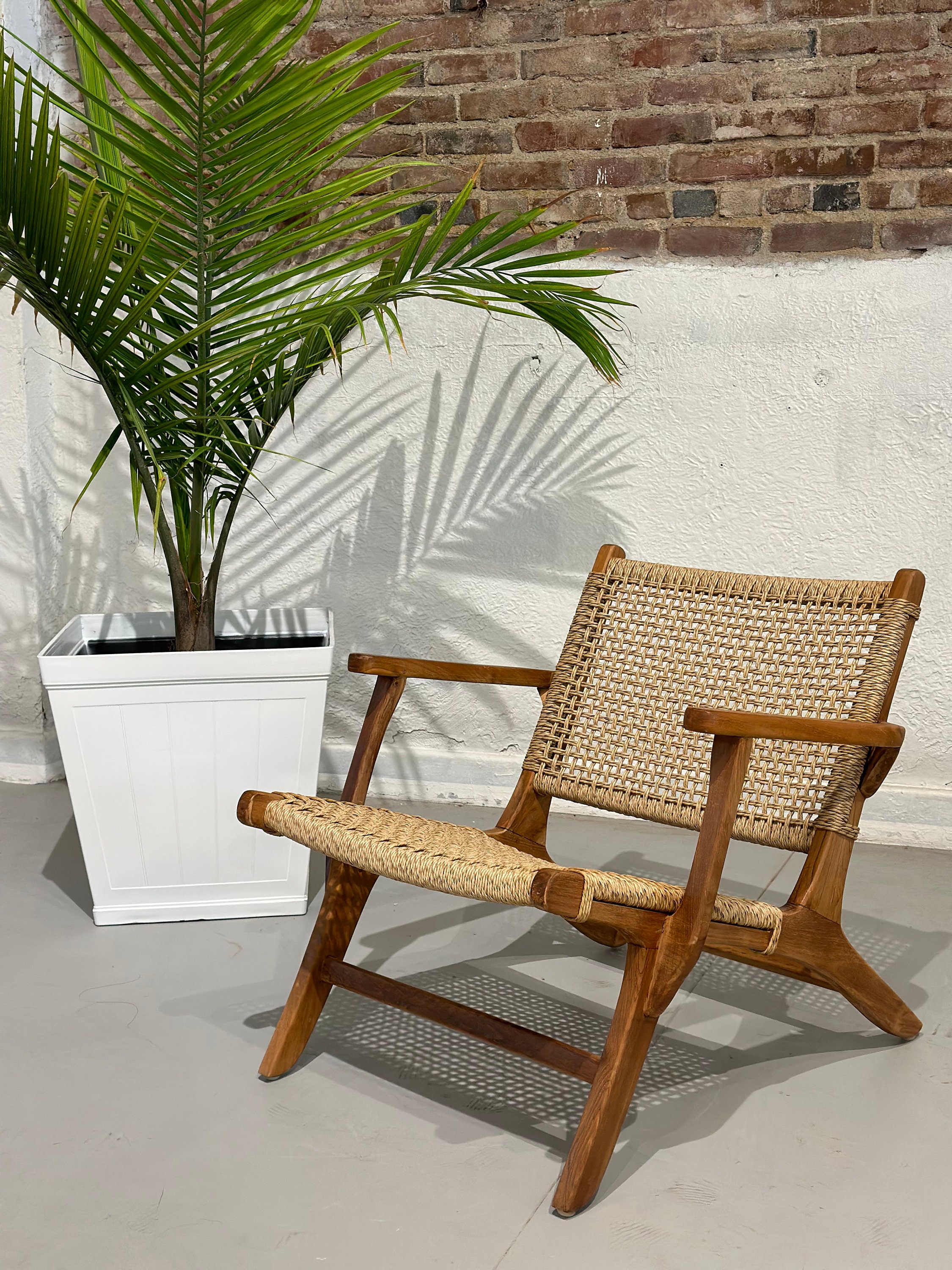 Chess Chair, With Its First Class Teak Wood Frame and Rattan Seat and ...