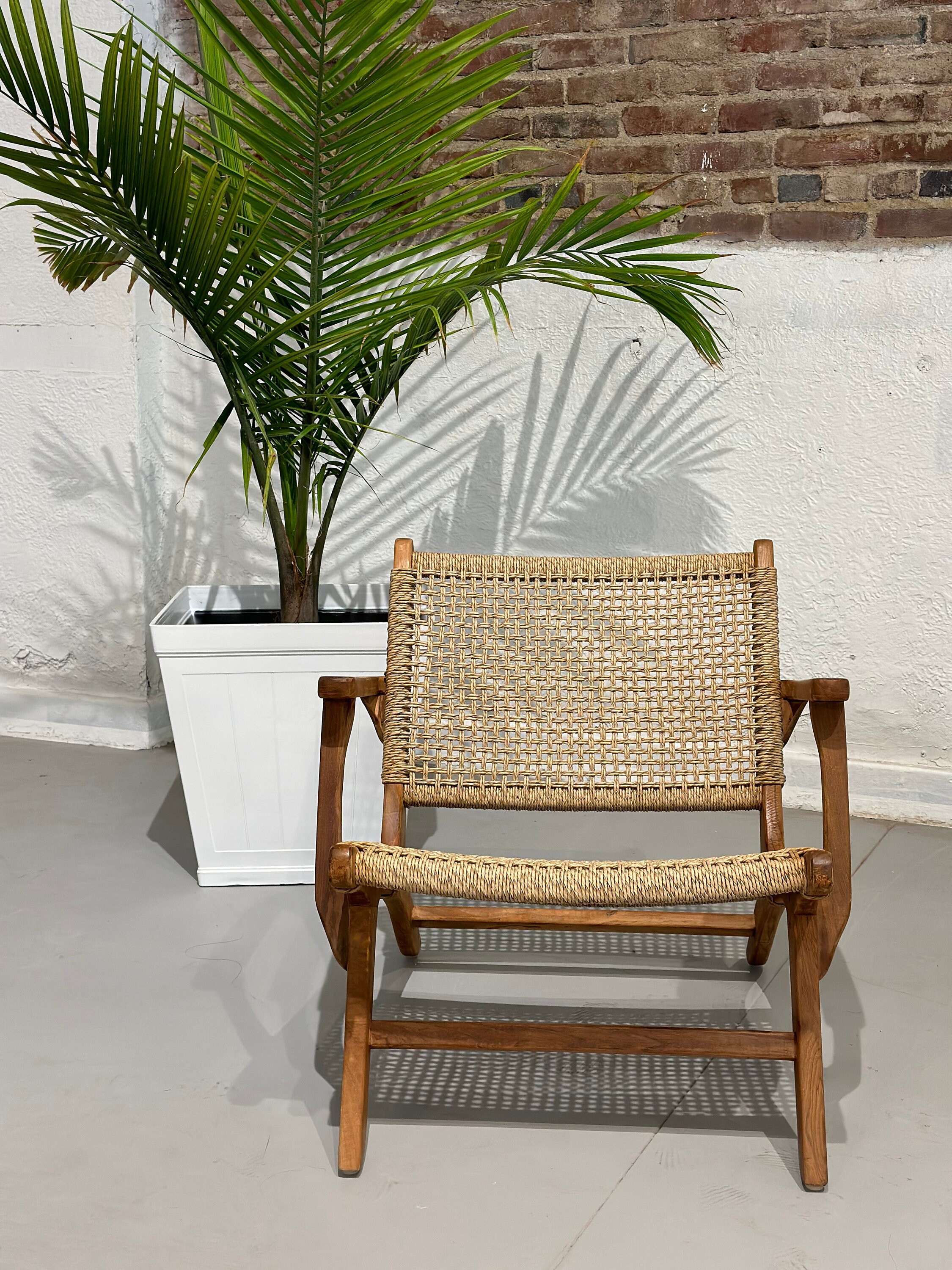 Chess Chair, With Its First Class Teak Wood Frame and Rattan Seat and ...