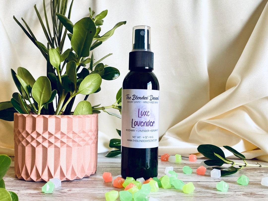 Luxe Lavender Room Spray Rosemary Lavender Bergamot - Etsy
