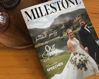 Custom Magazine Cover Gift / Couple of the Year Magazine Cover Art ...