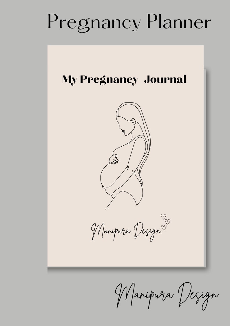 Pregnancy Planner Printable | Printable Pregnancy Journal | Digital ...