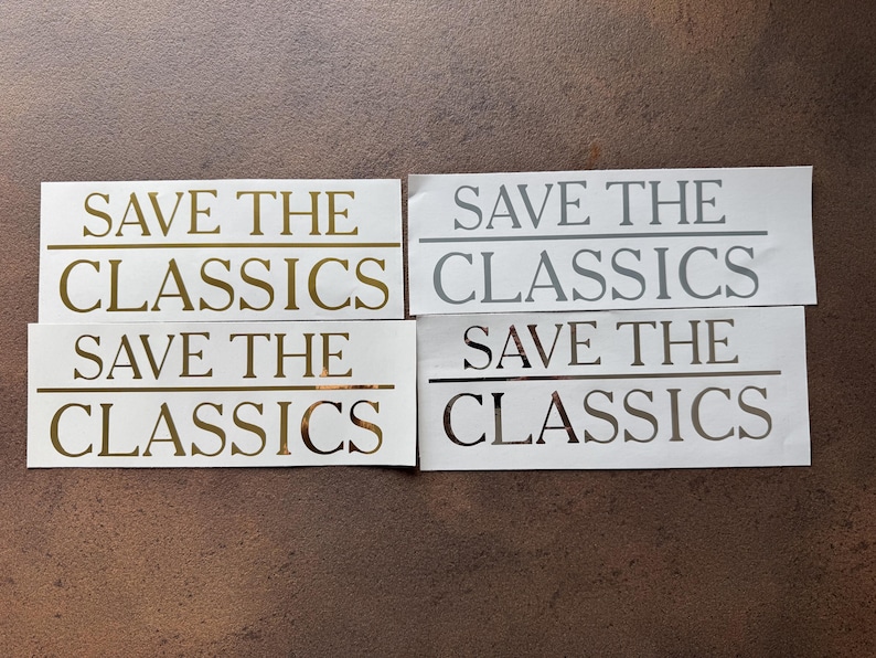Save the Classics | Auto Aufkleber Sticker Motorrad Vinyl Decals ...