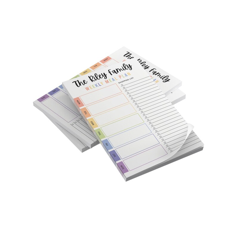 Daily Planner Sticky Note, Task Tracker, Printed Planner, To-do List ...