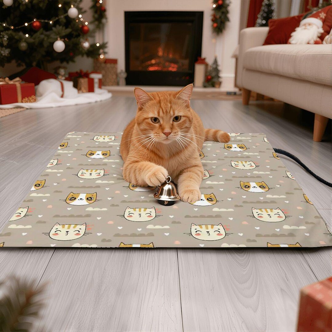 Cozy Cat Heating Pad | Pet Warming Mat for Kittens | Self-warming Cat ...