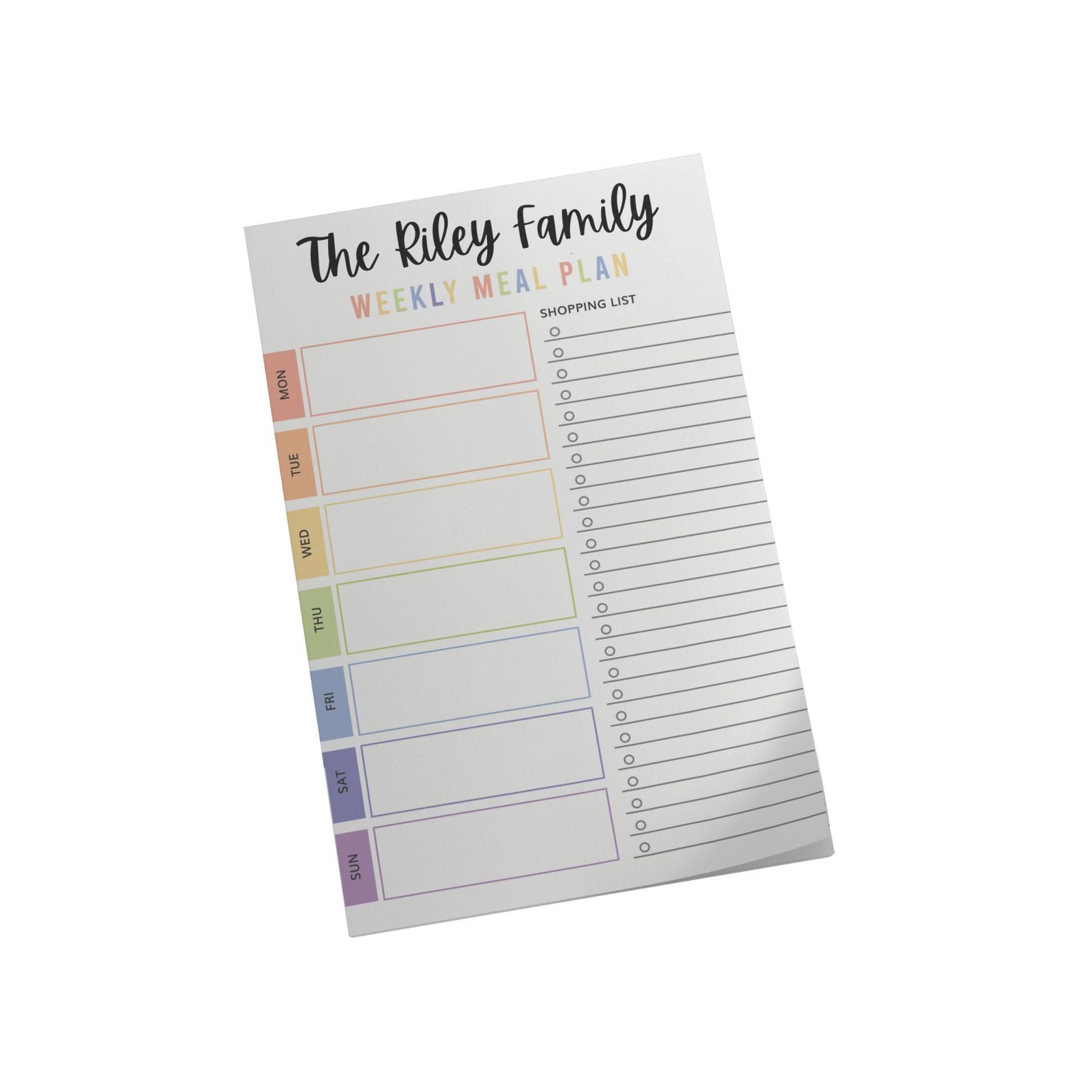 Daily Planner Sticky Note, Task Tracker, Printed Planner, To-do List ...