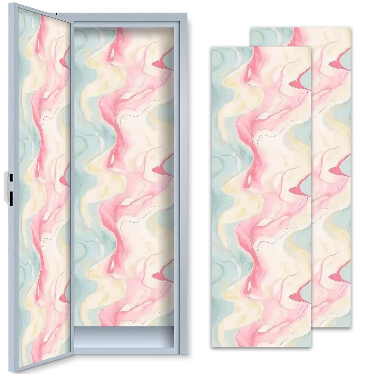 Magnetic Locker Wallpaper | Removable Decorative Locker Cover | Easy ...