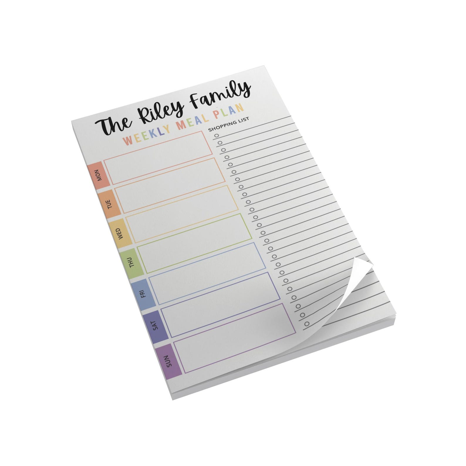 Daily Planner Sticky Note, Task Tracker, Printed Planner, To-do List ...