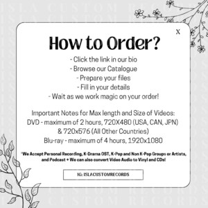 Custom Photo & Video DVD With Case, Birthday, Wedding, Prenup ...