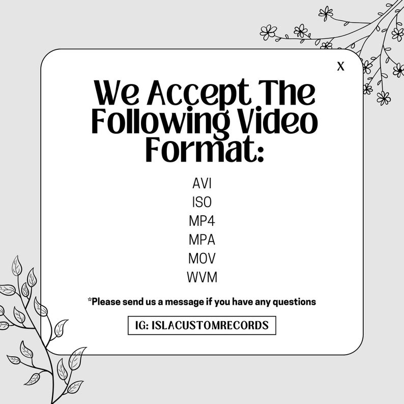 Custom Photo & Video DVD With Case, Birthday, Wedding, Prenup ...