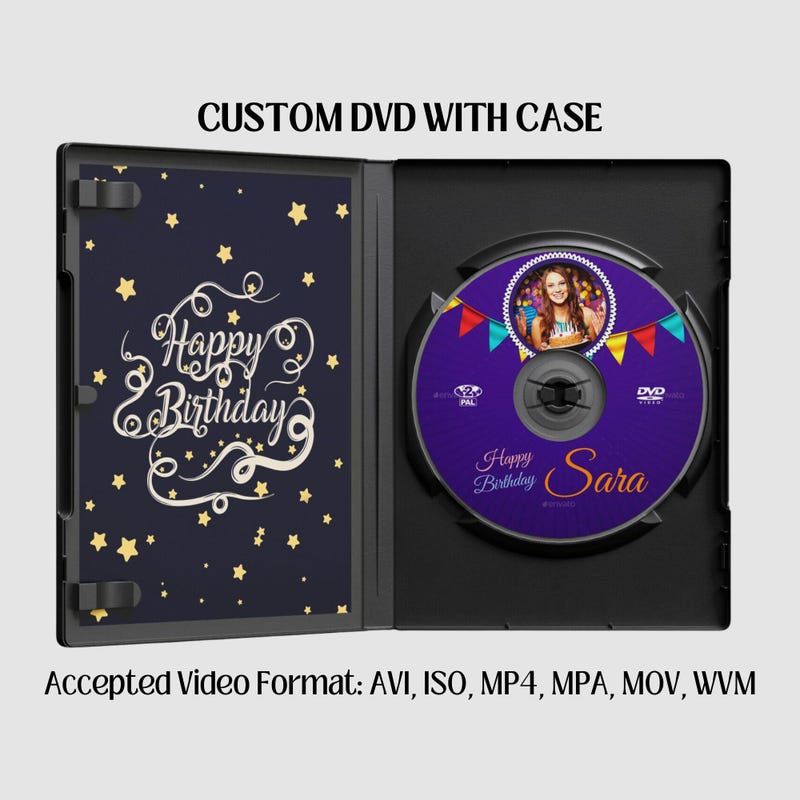Custom Dvd - Etsy