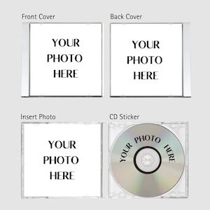 Personalized Photo & Music CD: Custom Mixtape Gift (1hr 10mins) - Etsy