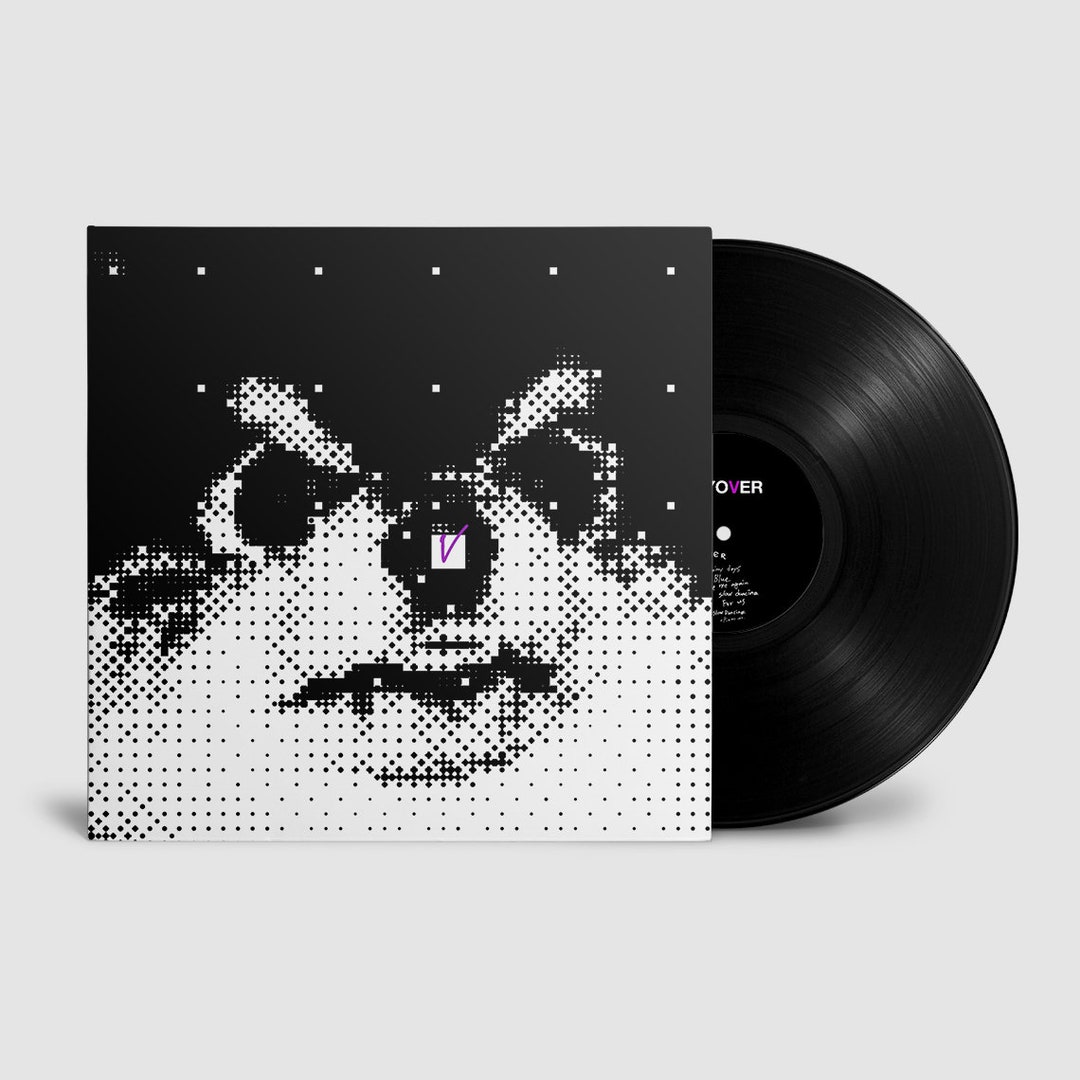 V BTS Layover Album in 12-inch Vinyl Record Available in Classic Black ...