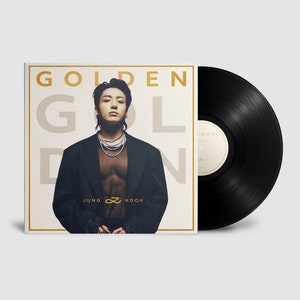 JUNGKOOK BTS Golden Album in 12 Vinyl Record. Colors Available Shine ...