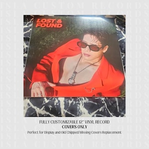 Personalized Vinyl Record Sleeve or Jacket - With Your Photos! Perfect ...