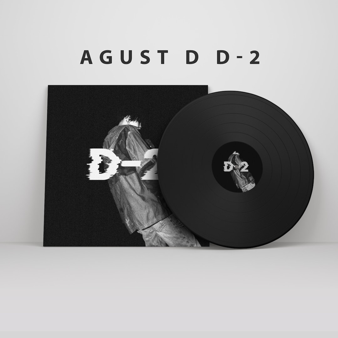 Agust D/suga BTS D-2 Album in 12 Vinyl Record Free & Fast Shipping ...