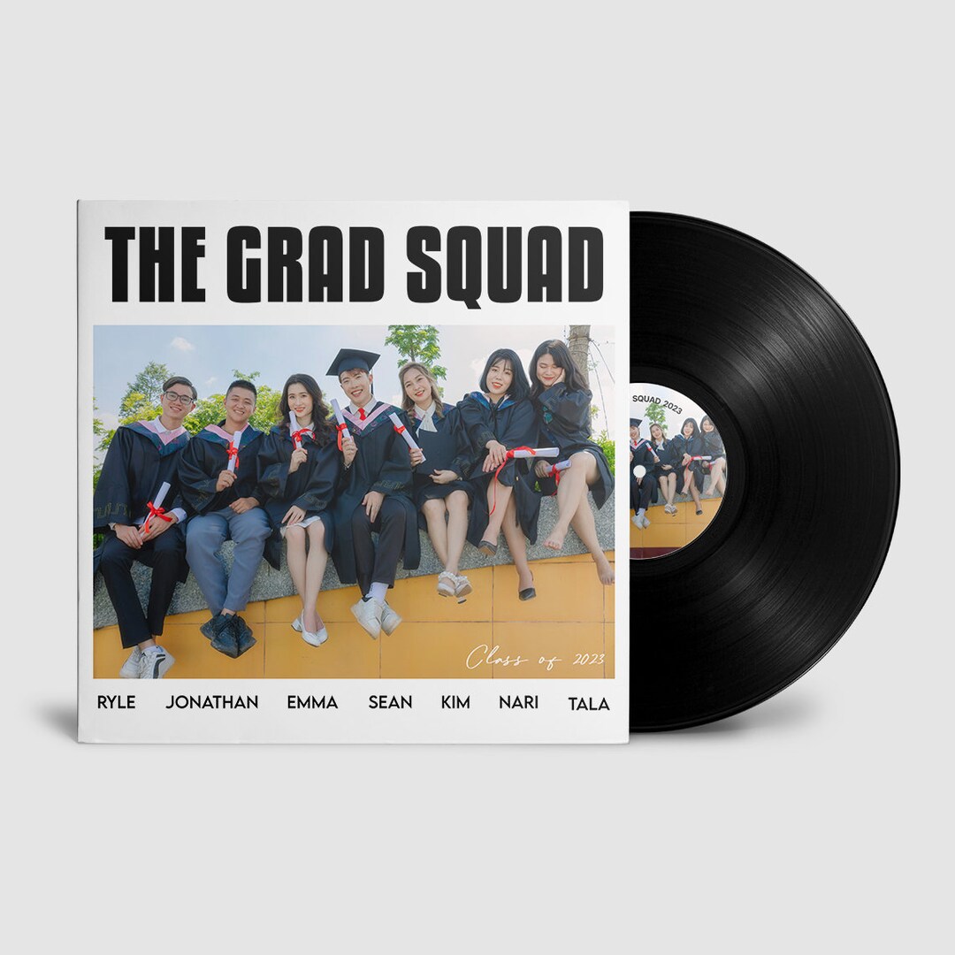 Custom 12 Vinyl Record Playlist or Audio & Pictures - Etsy