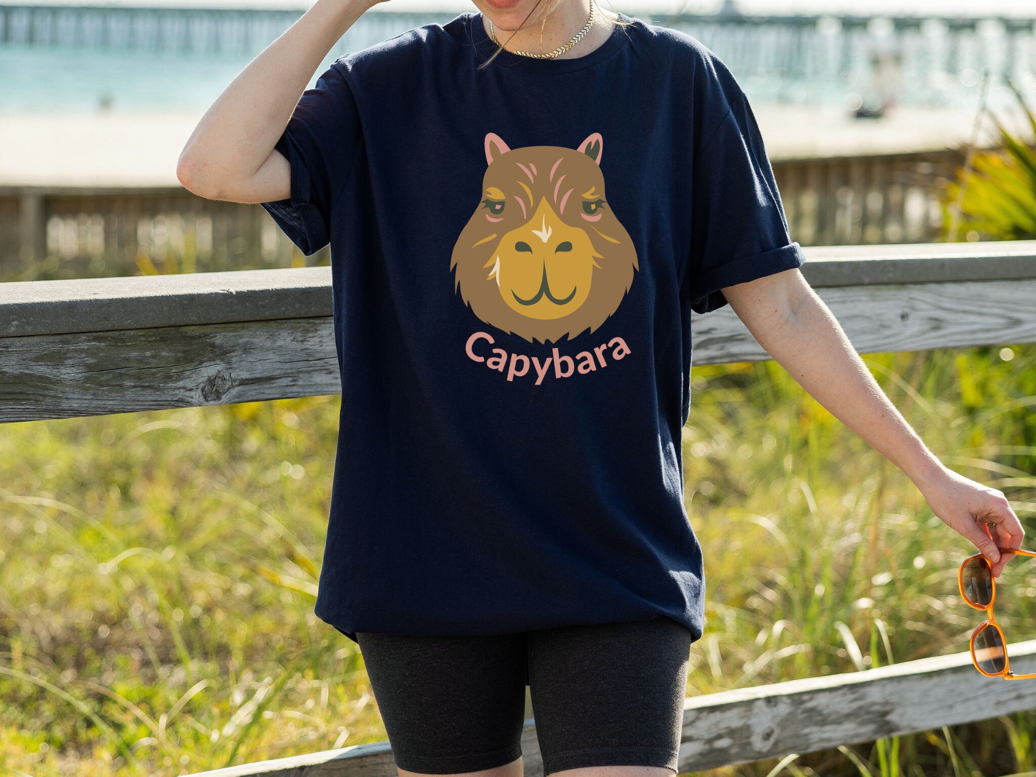 Capybara Tshirt Tiktok Largest Rodent in the World Funny - Etsy