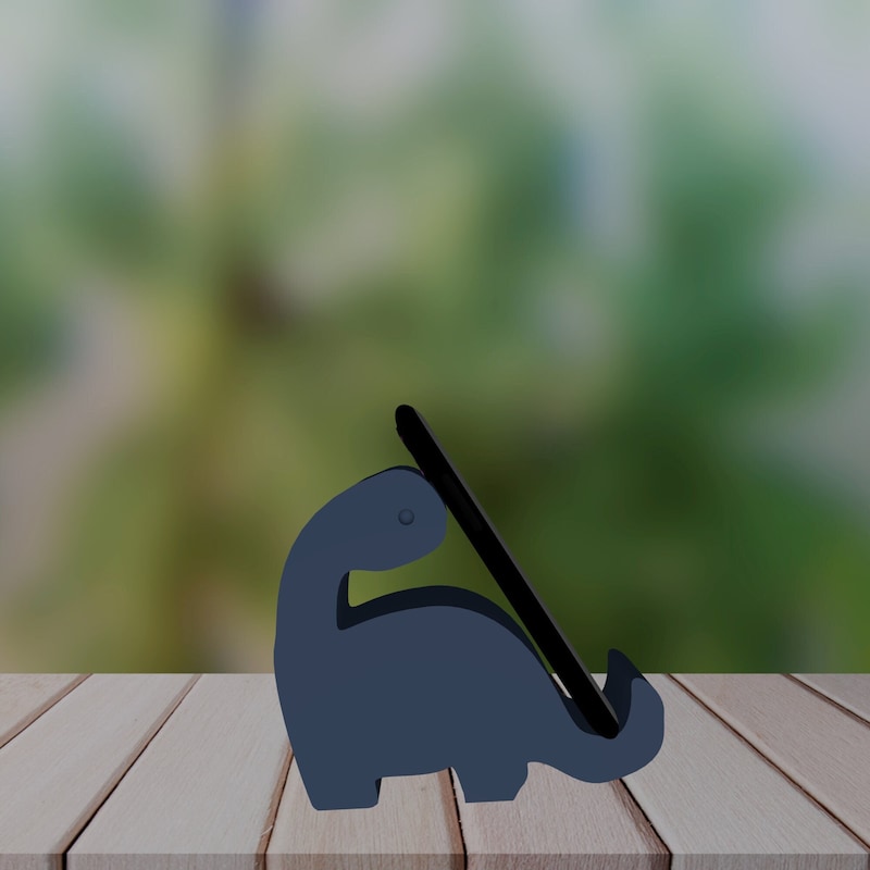 Dinosaur Phone Stand - Etsy