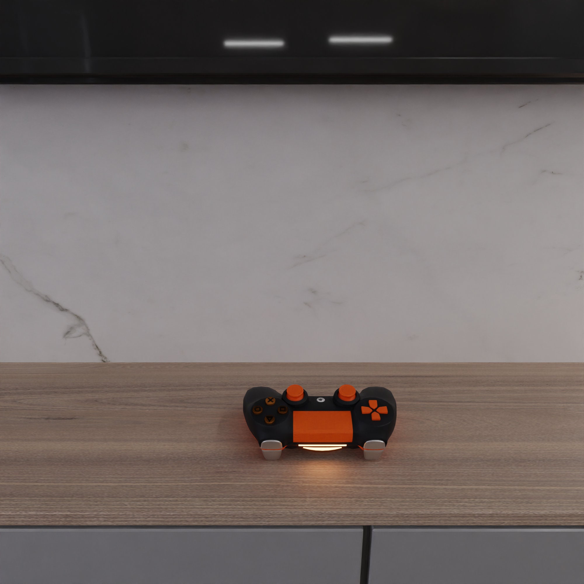 3D Playstation Controller With 3D Stl Files, 3D Printed Decor, Kids ...