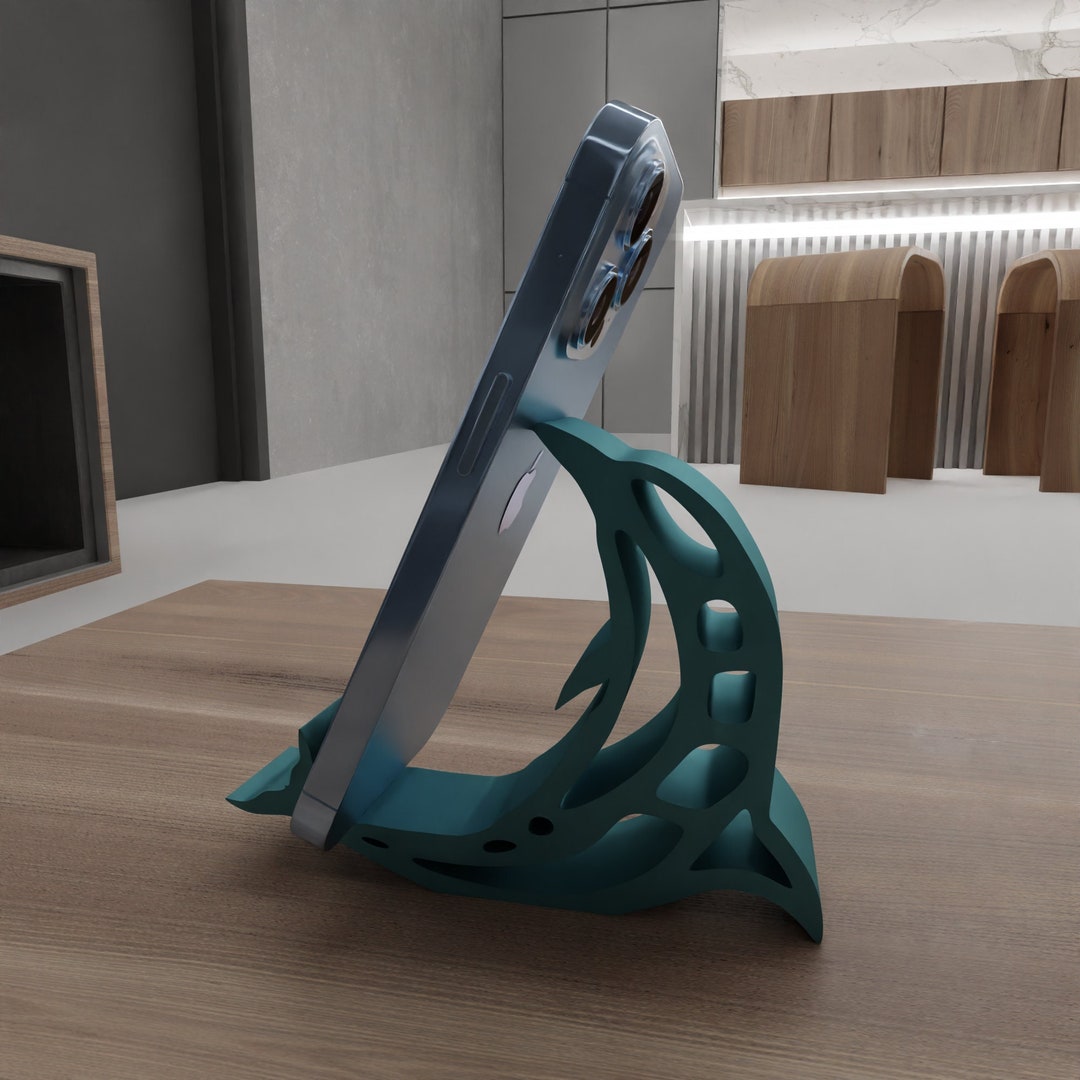 Dolphin Phone Stand or Holder for Accessories With 3D Stl Files, 3D ...