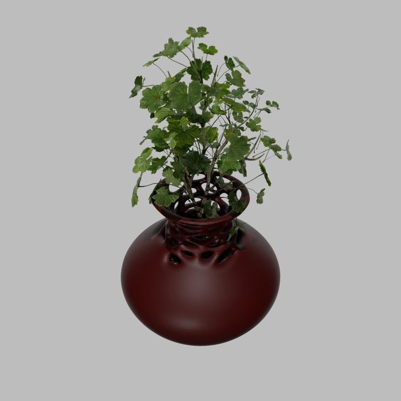 3D Printed Vases for Elegance,plant Pot STL File for Planters and Plant ...