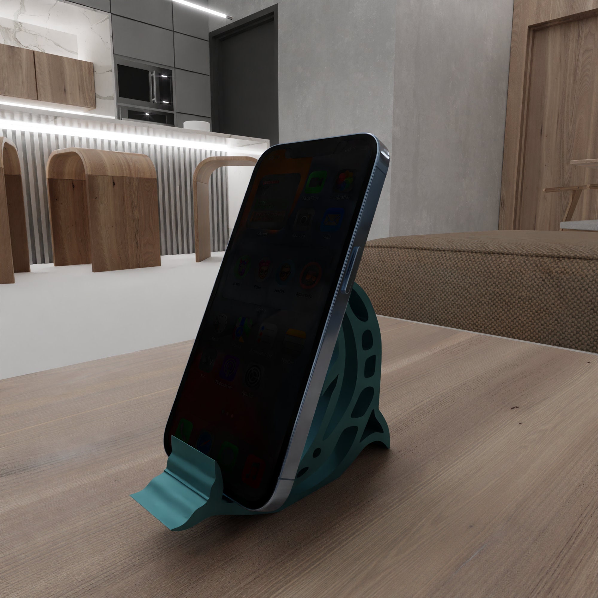 Dolphin Phone Stand or Holder for Accessories With 3D Stl Files, 3D ...