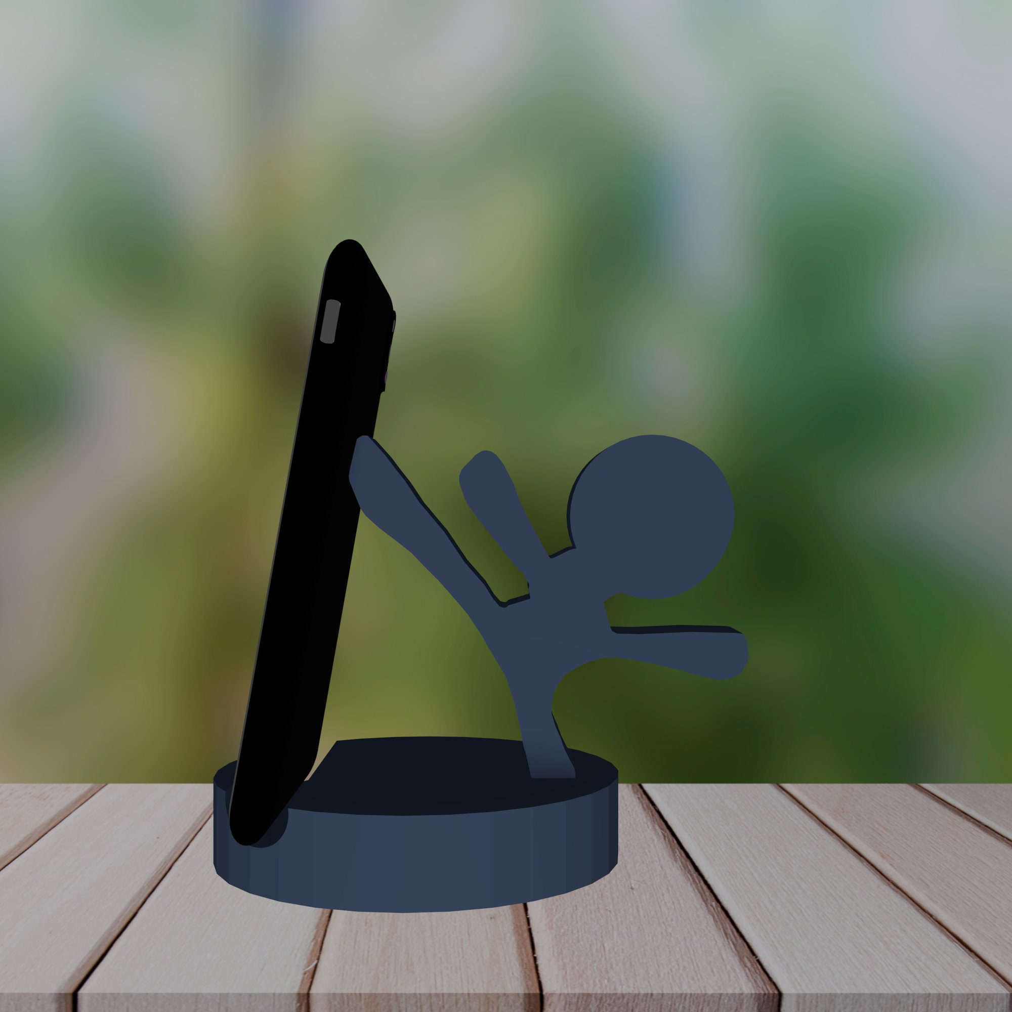 3D Phone Stand or Holder for Accessories With 3D Stl Files, 3D Printed ...