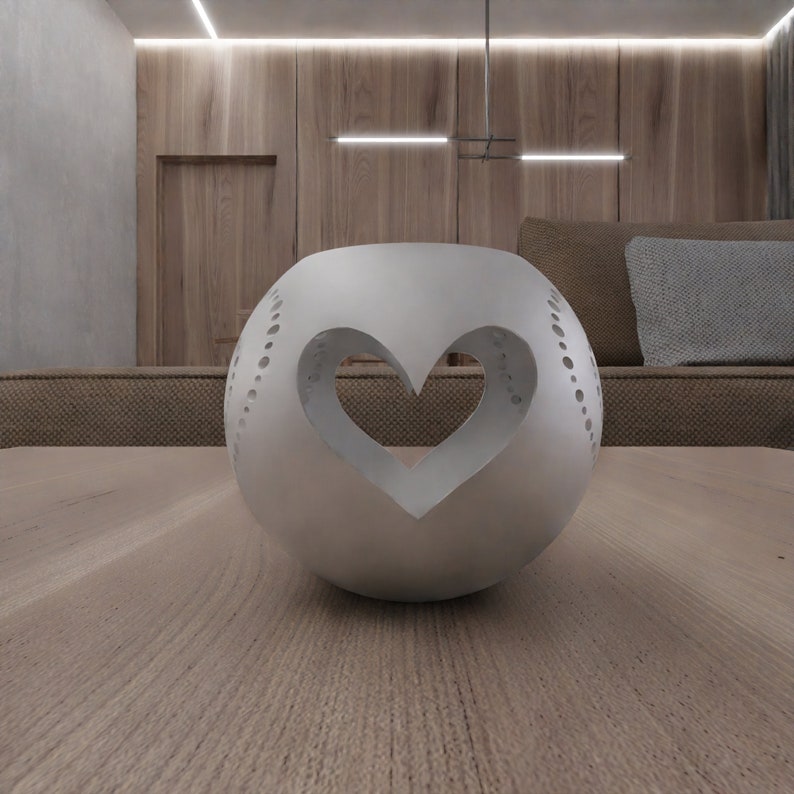 Heart Holder With 3D Stl Files, 3D Print Model , Digital Download, 3D ...