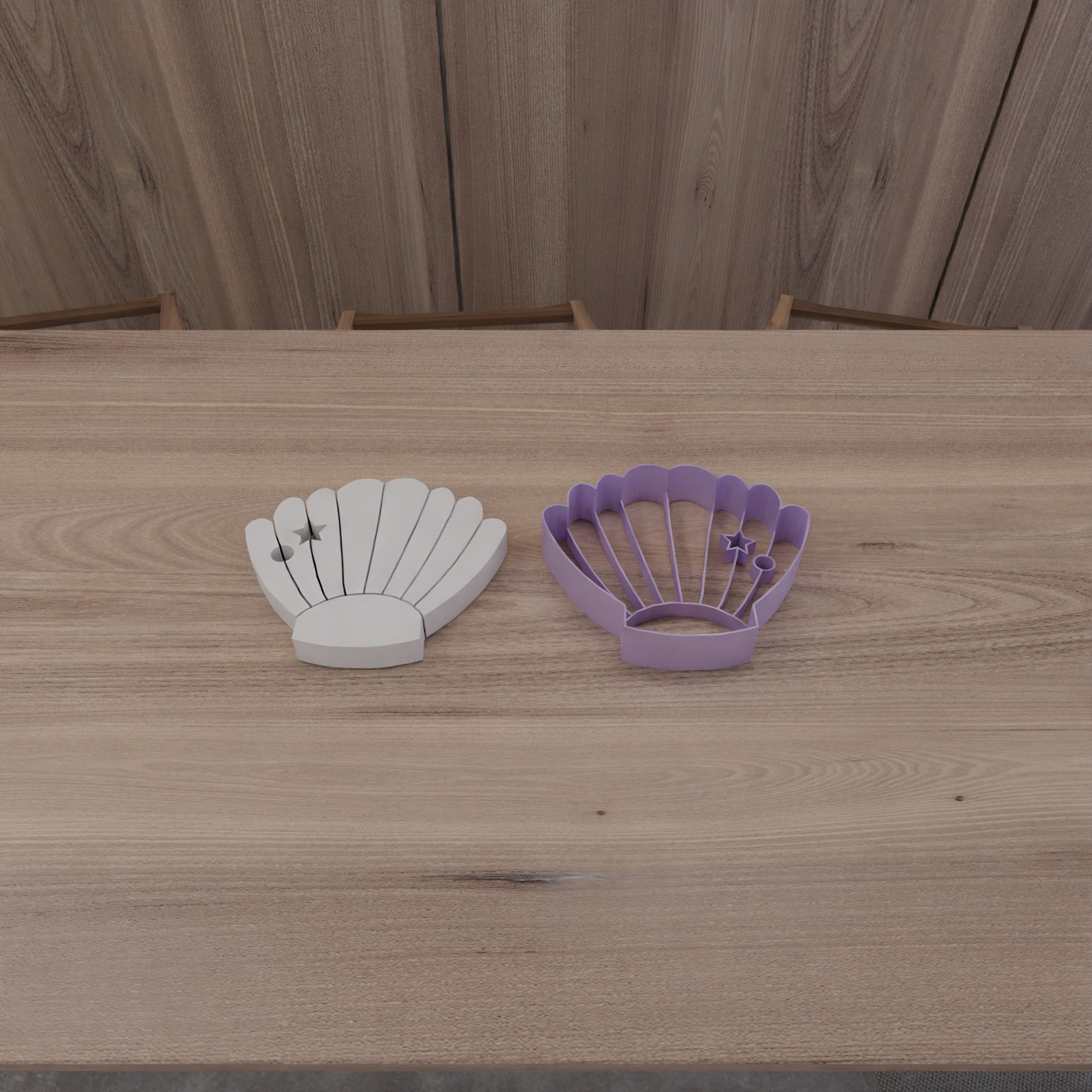 Sea Shell Cookie Cutter With 3D Stl Files, 3D Printing File, Scollop ...