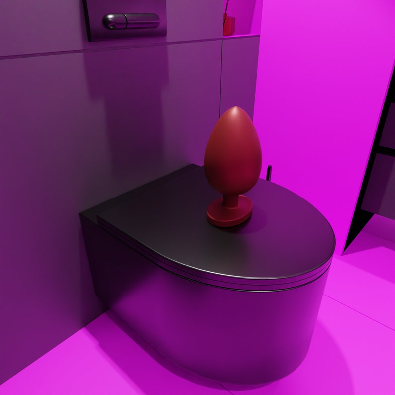 3d Anal Plug With 3d Stl Files And Ready To Print And Sex Toys Etsy