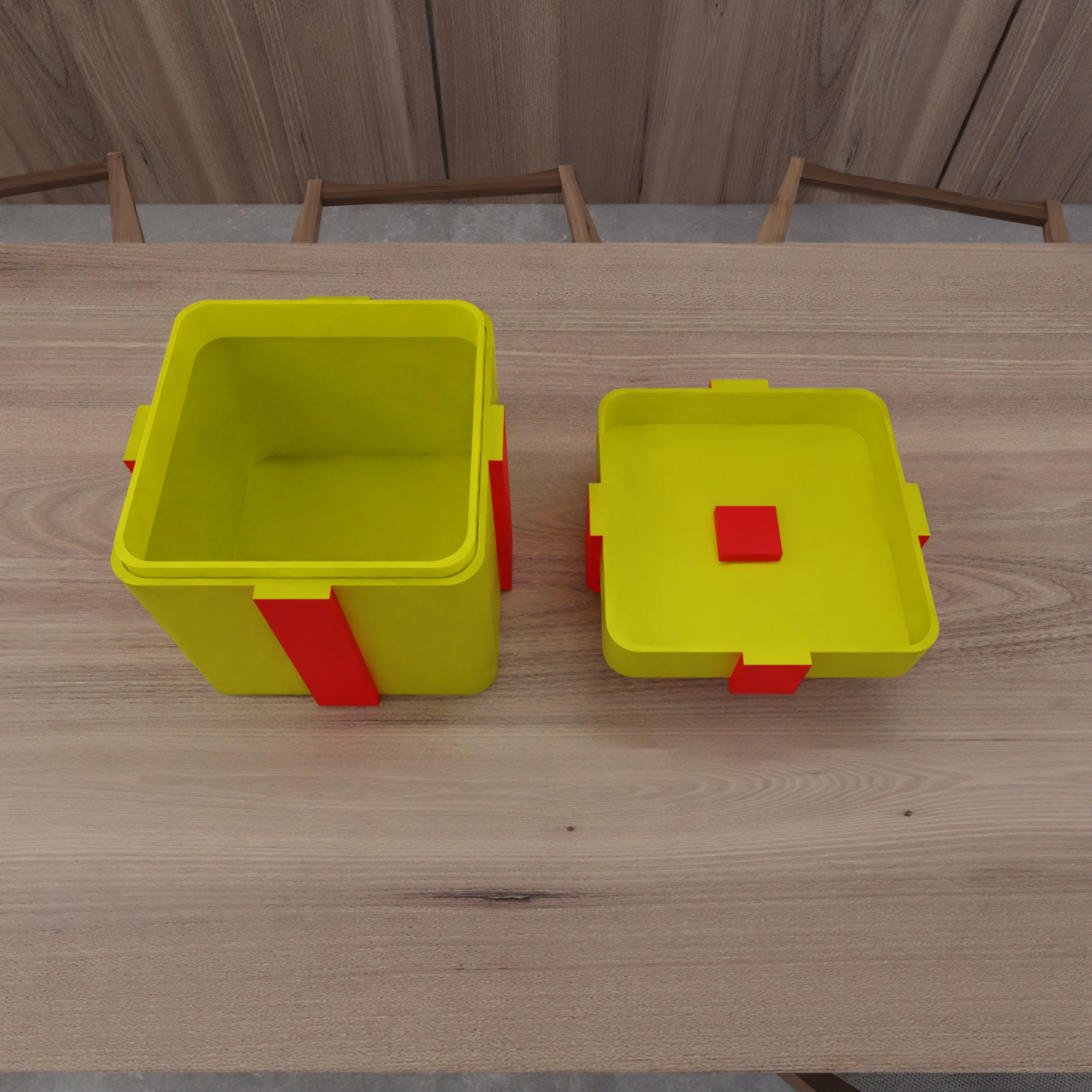 Gift Box Stl File, Printable Stl File for 3d Printers, Home Decoration ...