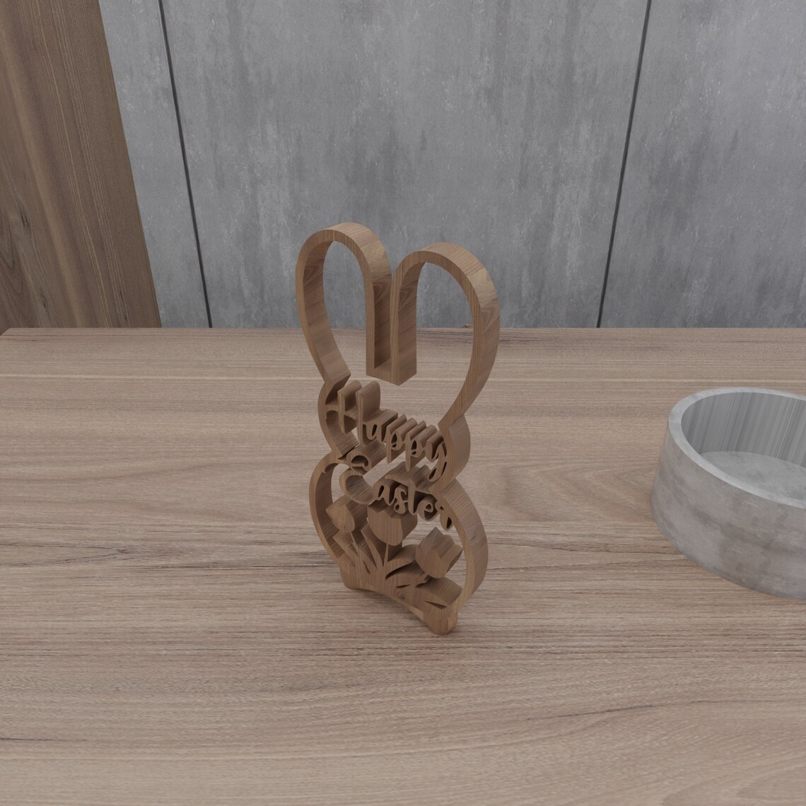 3D Happy Easter Decor With 3D Stl Files,home Decor, 3D Print, Easter ...
