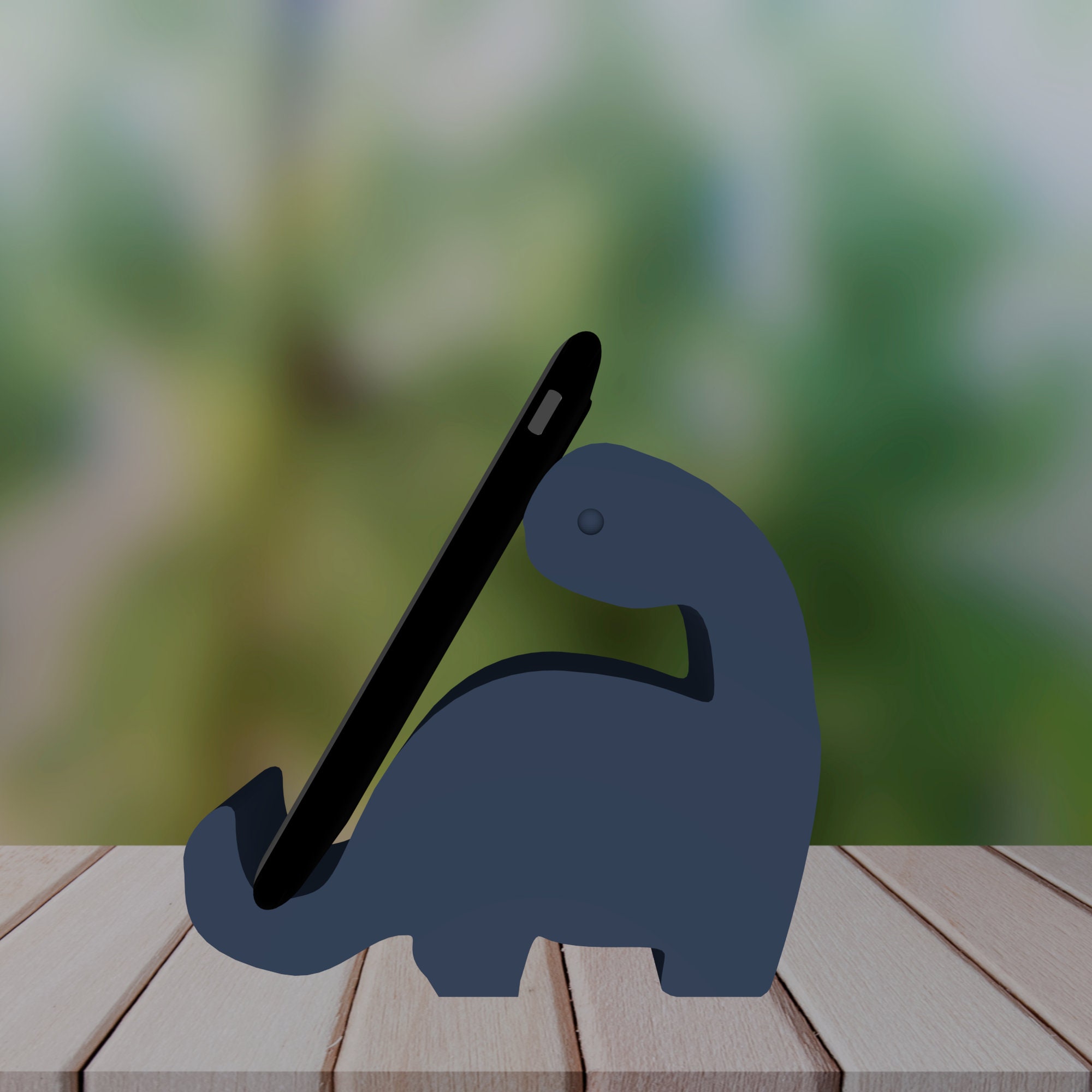 3D Dinosaur Phone Stand or Holder for Accessories With 3D Stl Files, 3D ...