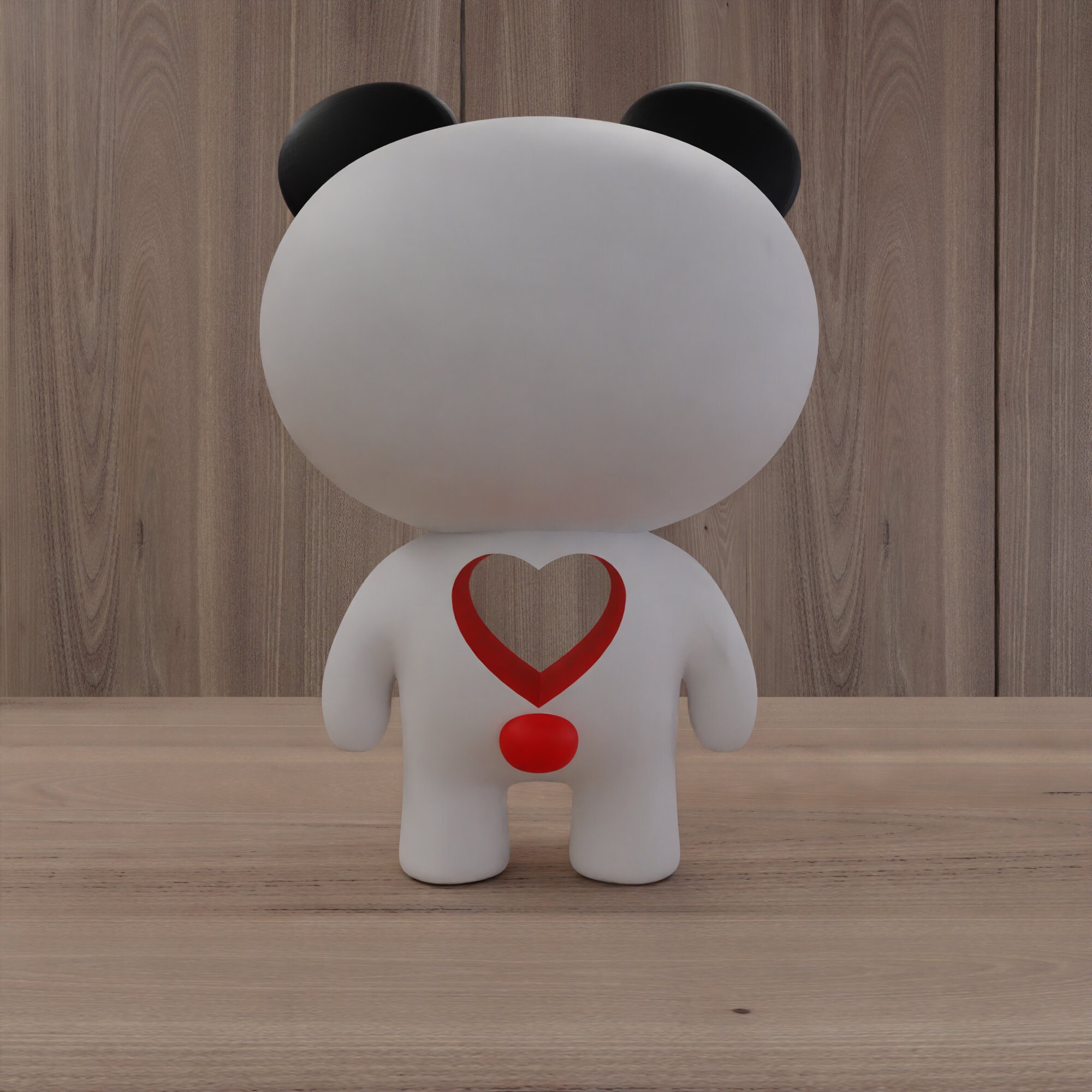 3D Teddy Bear With 3D Stl Files, 3D Printed Decor, Kids Room Decor, 3D ...