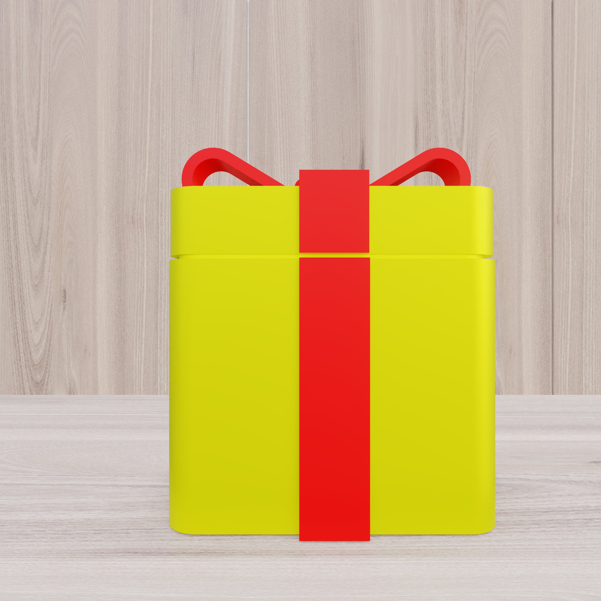 Gift Box Stl File, Printable Stl File for 3d Printers, Home Decoration ...