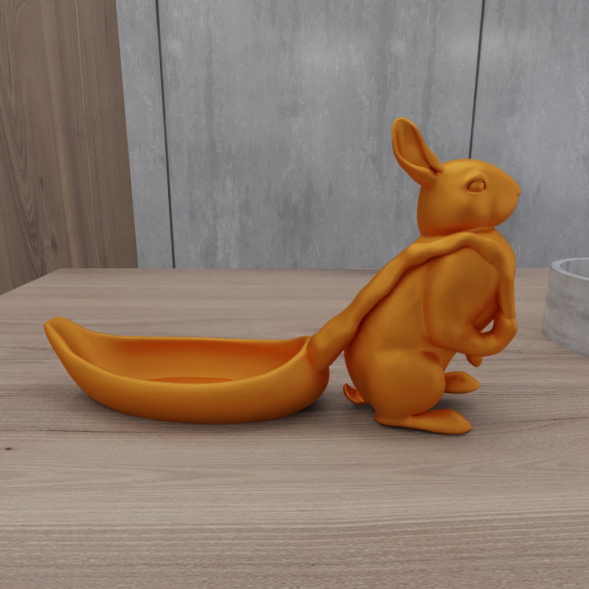 3D Rabbit Decor With 3D Stl Files,home Decor, 3D Print, Easter Decor ...