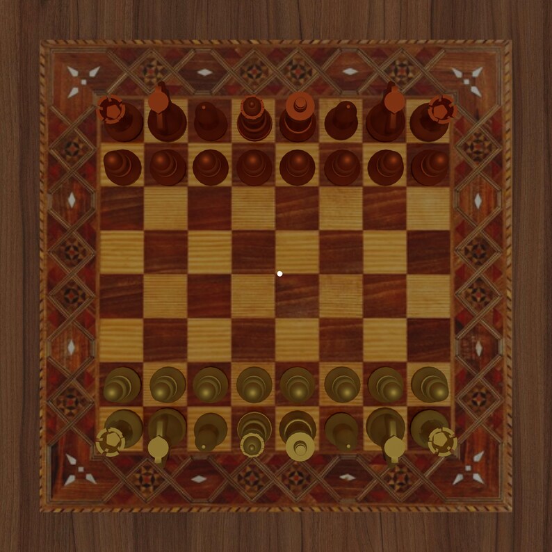 Chess Pieces, 3D STL File for Chess Pieces, Chess Model, Digital ...